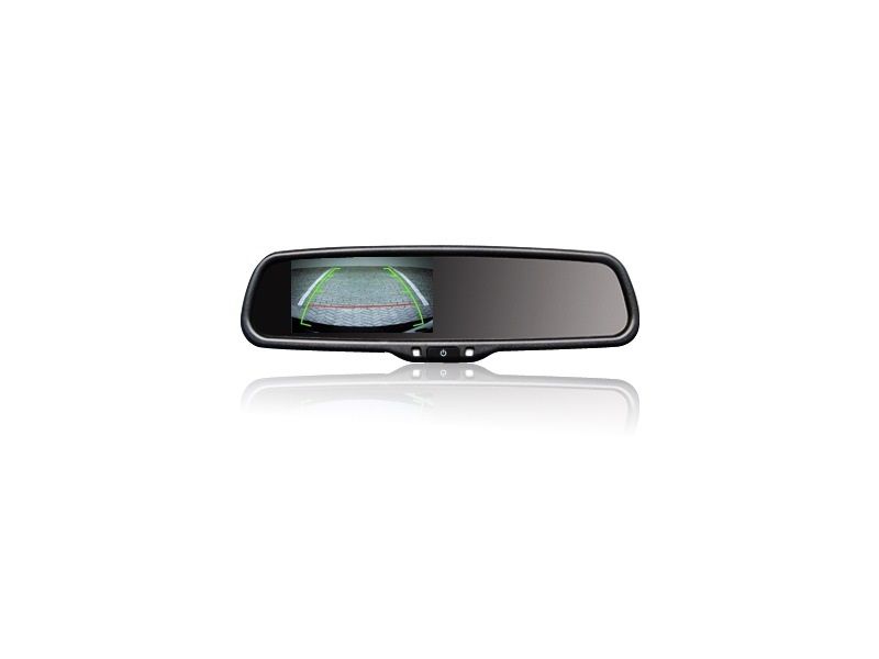 OEM Integrated Auto Dimming Rear View Mirror w 4.3 Wide Screen LCD Monitor