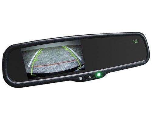 OEM Auto Dimming Rear View Mirror w 4.3 Wide Screen LCD Monitor