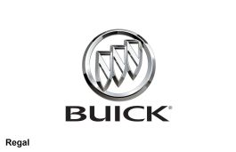 BUICK REGAL OEM Integrated Backup Camera System